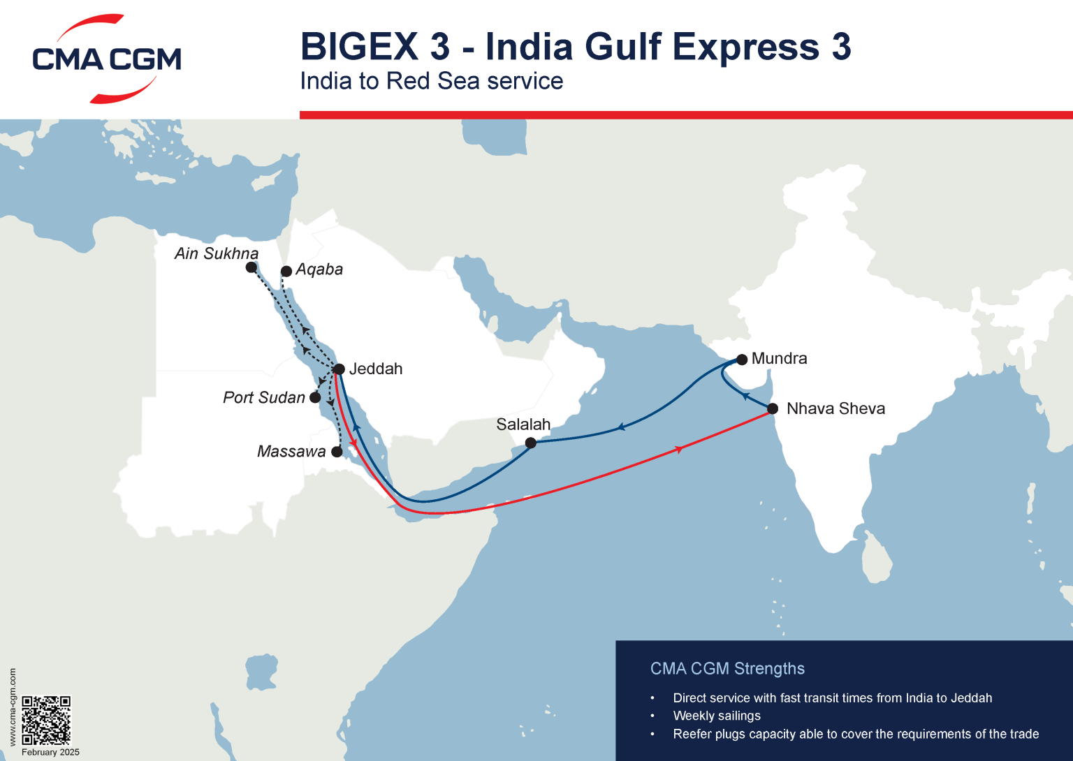 CMA CGM to strengthen its BIGEX Lines Network connecting the Indian ...